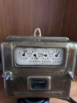 Electrical Meters - Vintage Electric Meter