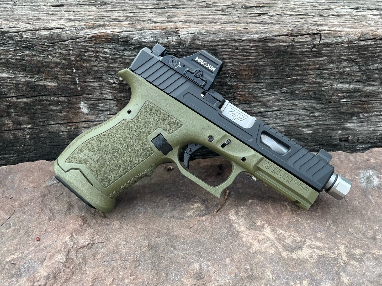 Green PSA Dagger Flared Magwell - Glass Reinforced Nylon | eBay