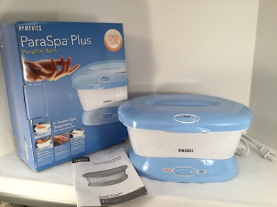 Homedics ParaSpa Plus Paraffin Bath PAR-300 NEW IN Box With 4lbs Of ...