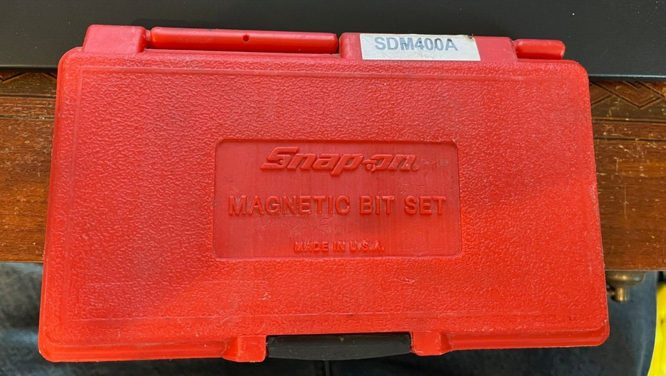 Snap-on Tools SDM400A Master SAE Bit Set in PB90 Case - Save $$$$ | eBay