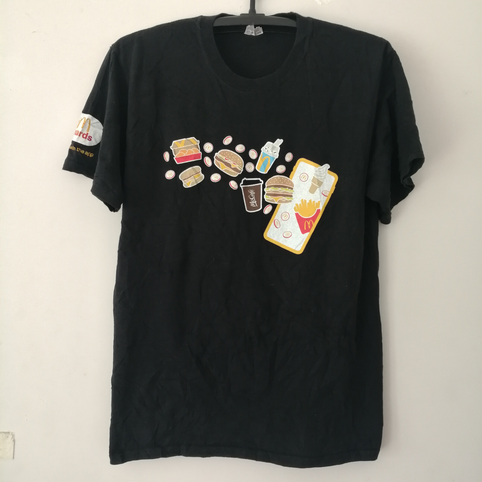 McDonald's McCafe Earn Points & Redeem Rewards Mens T… - Gem