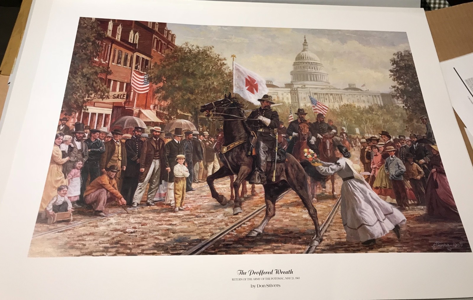 "The Proffered Wreath" Don Stivers Limited Edition Signed Civil War ...