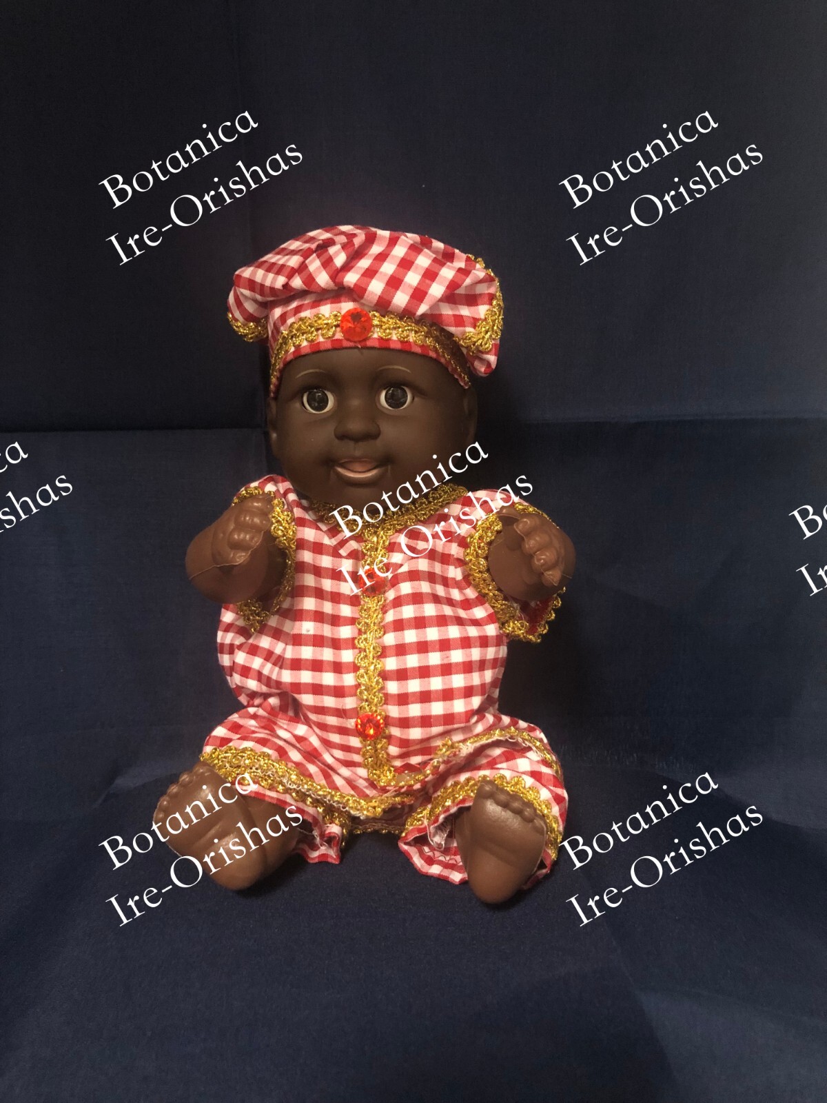 Negrito doll ibeyis ibeyi Shango Chango VESTIDO EN GUINGA religion ...