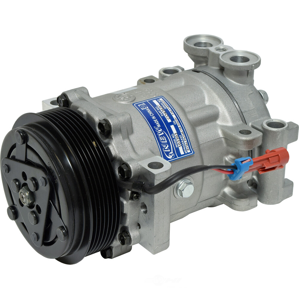 A/C Compressor-VIN: 3, DIESEL, Eng Code: 6HK1-TC, Turbo UAC CO 4362C ...