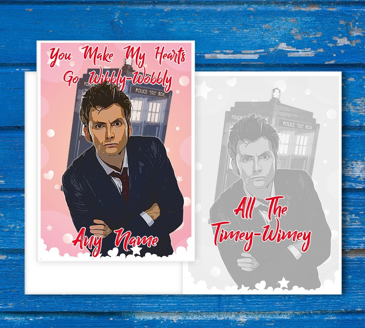 Doctor Who Valentines Cards