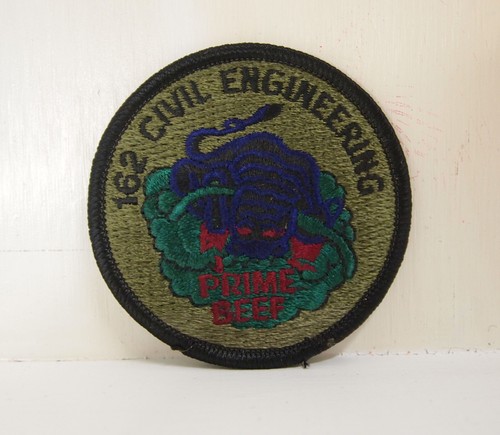 162 Civil Engineering Prime Beef patch patches USA USAF Military NEW | eBay