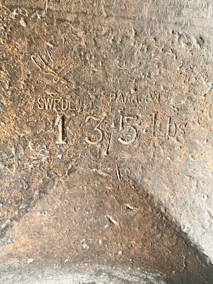 135LB Swedish Paragon Farrier’s Blacksmith Anvil w/ Clip Horn and Dual ...