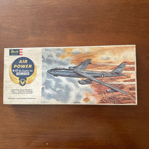 Revell 1/113.6 B-47 bomber (acquired 10 years ago, I believe it's ...
