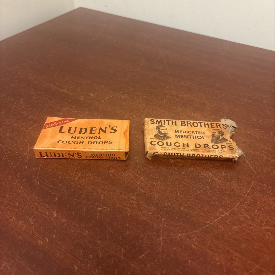 Vintage Smith Brothers & Luden’s Menthol Cough Drops Box | eBay