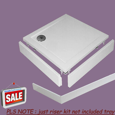 Riser Kit For Rectangle Square Shower Enclosure Tray 100mm Height ...