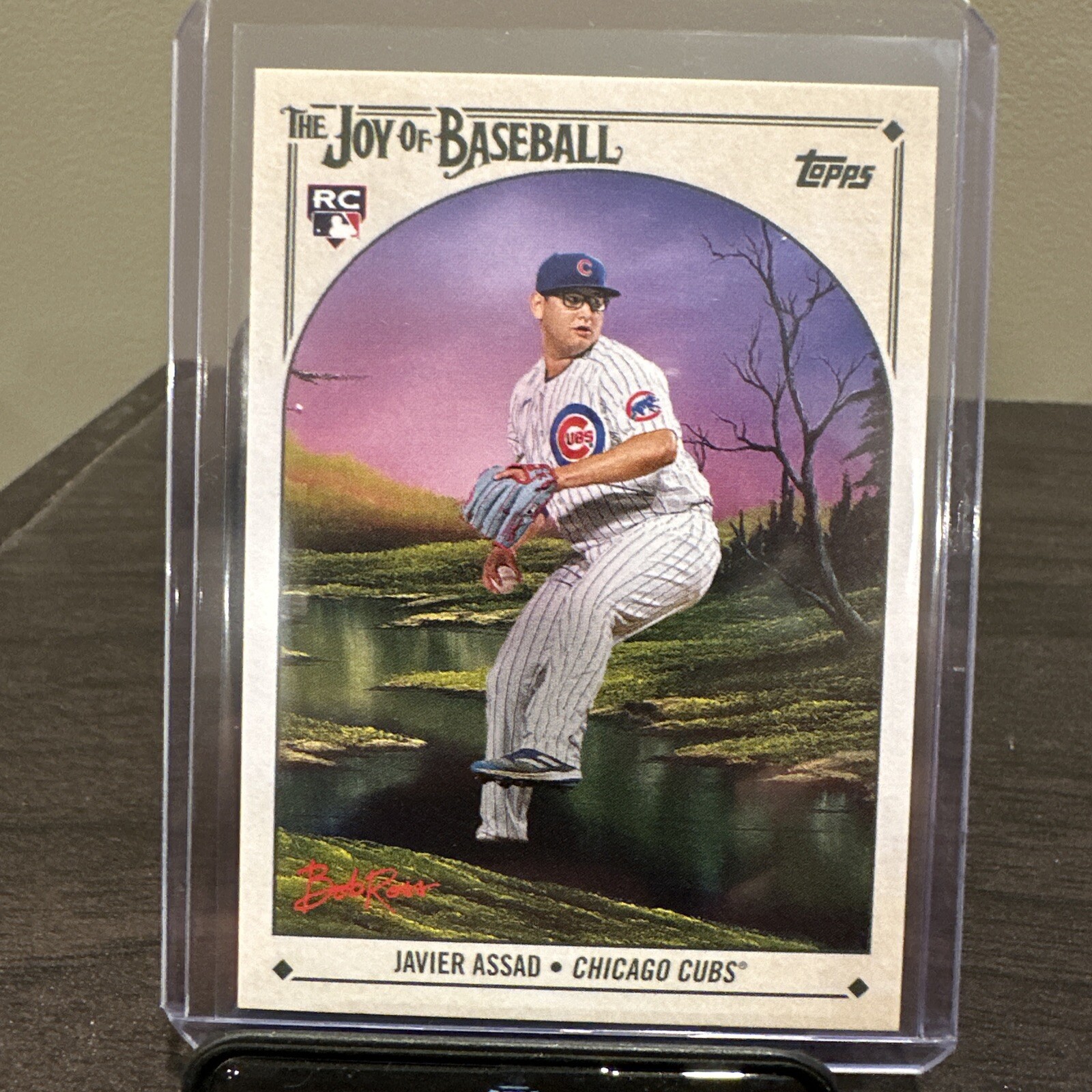 2023 Topps X Bob Ross The Joy Of Baseball Base Javier Assad | eBay
