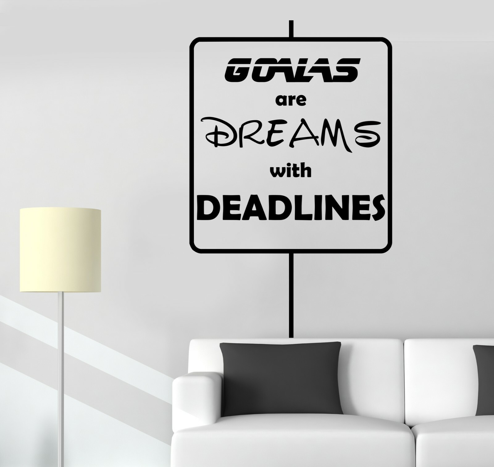 Wall Decal Words of Wisdom Inspiring Windows Dreams Vinyl Sticker ...