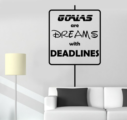 Wall Decal Words of Wisdom Inspiring Windows Dreams Vinyl Sticker ...