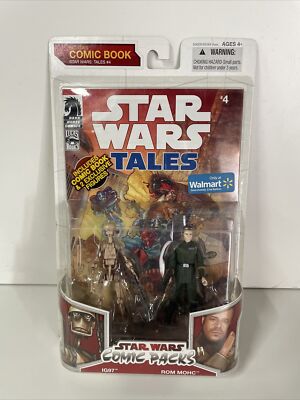 Star Wars Tales Legacy Comic pack ROM MOHC & IG97 Tales #4 Walmart ...