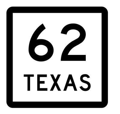 Texas State Highway 62 Sticker Decal R2363 Highway Sign | eBay