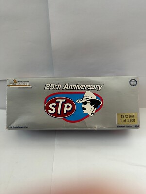 Winston Cup Collectable 25th Anniversary STP 1972 Blue Limited Edition ...