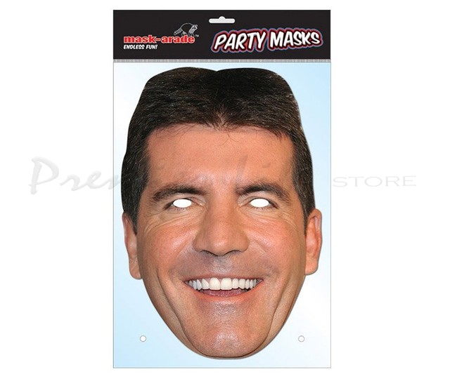 Simon Cowell Celebrity Face Mask Mask-arade for sale online | eBay