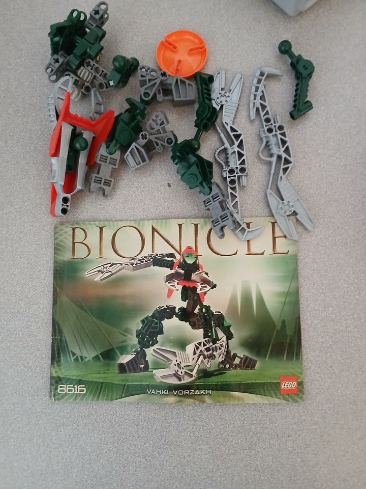 BIONICLE LEGO Vahki Vorzakh 8616 METRU NUI 2004 | eBay