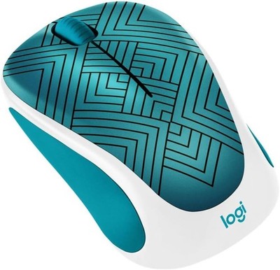 Logitech M317c Wireless Mouse w/ Nano Receiver - Teal Maze | eBay