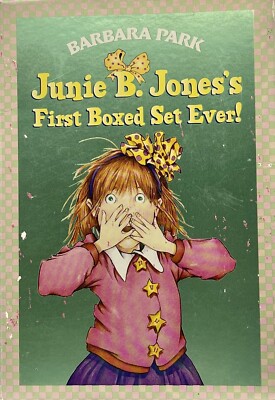Junie B. Jones: First Boxed Set Ever by Barbara Park - 4 Junie Books ...