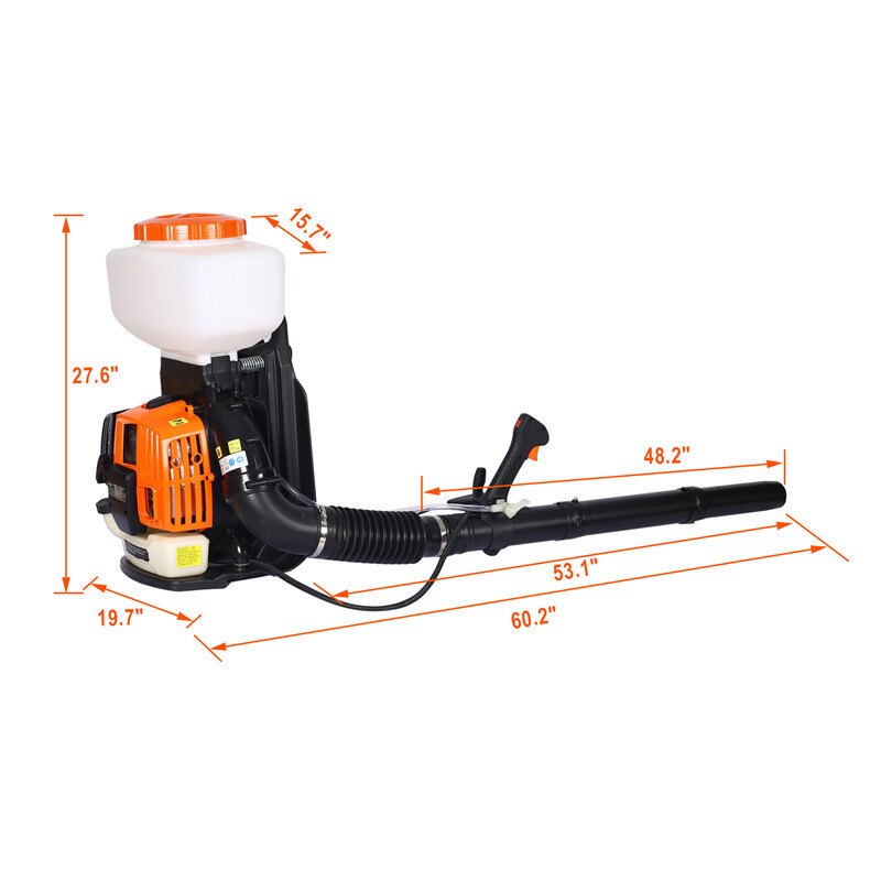 7000r/min Backpack Fogger Sprayer Blower Agricultural Gas Mosquito ...