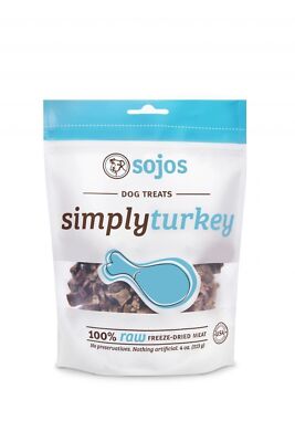 Sojos Simply Turkey Dog Treats, 4 Oz - 2 Pack | eBay