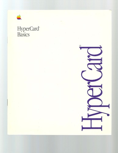 Apple Mac Hypercard Basics Vintage Tech Retro 90s Silicon Valley Apple 1990 | eBay