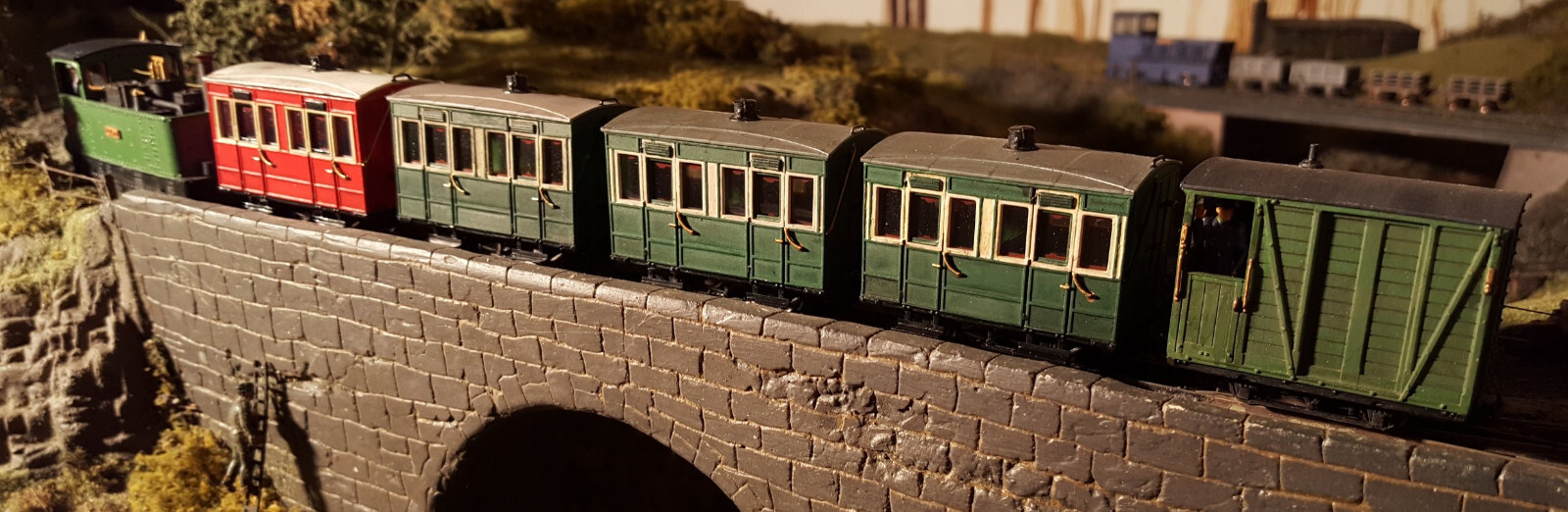 GVT First Class Coach Glyn Valley Tramway OO9/009 Narrow Gauge HOe Peco ...