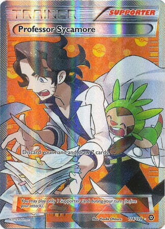 Professor Sycamore 114/114 XY - Steam Siege for sale | eBay