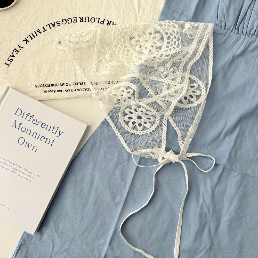 Solid Color Retro Lace Hair Accessories Lace Hair Band Headbands for ...