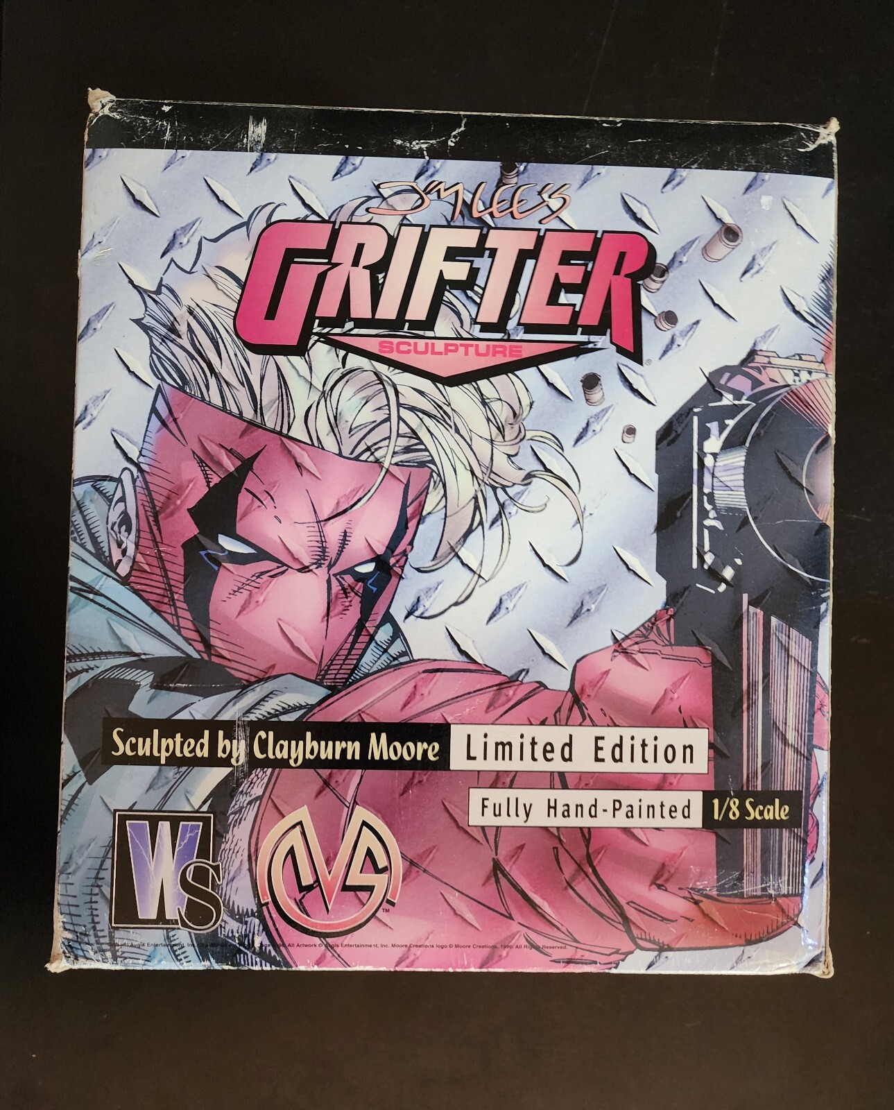 Jim Lee's Grifter Sculpture Sculpted By Clayburn Moore | eBay