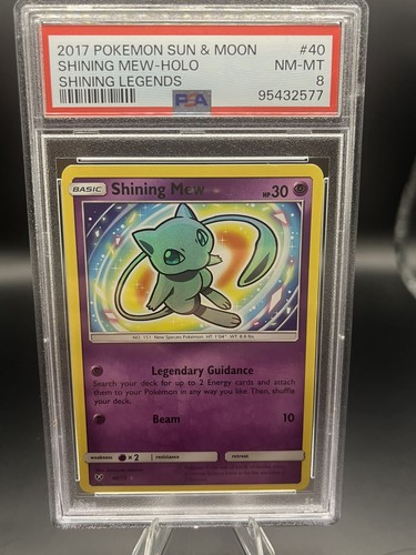 Pokémon TCG Shining Mew Shining Legends 40/73 Holo Shiny Holo Rare | eBay