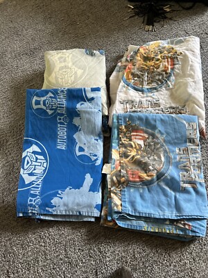 Transformers Twin Bed Sheet Set Flat & Fitted twin Sheet 2 Sets | eBay
