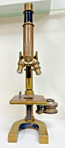 Antique Microscope Brass and Bronze parts | eBay