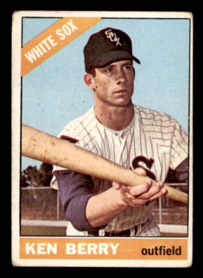 1966 Topps Baseball #127 Ken Berry GD *d3 | eBay
