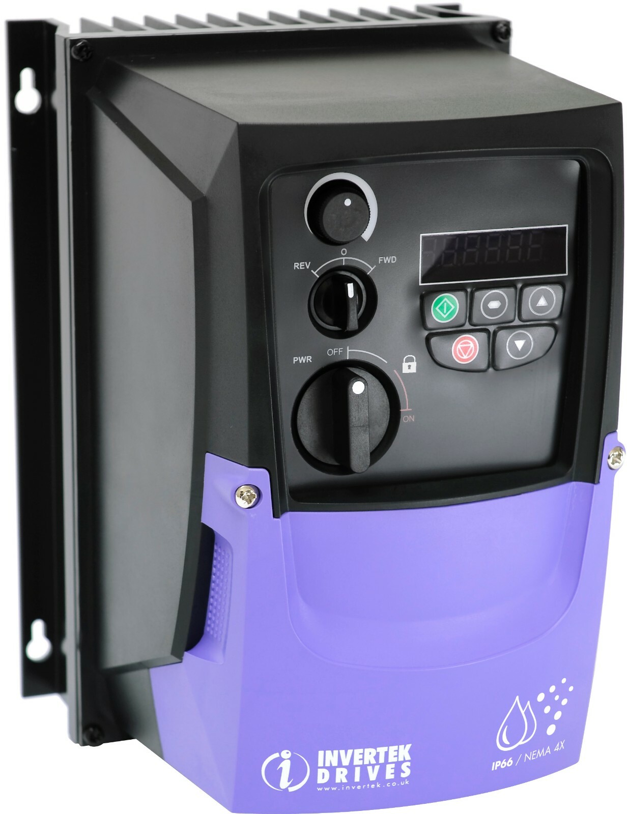 ODE-3-210058-104Y - Invertek VFD - 1.5HP 5.8A 110V-115V 1Ph/3Ph ...