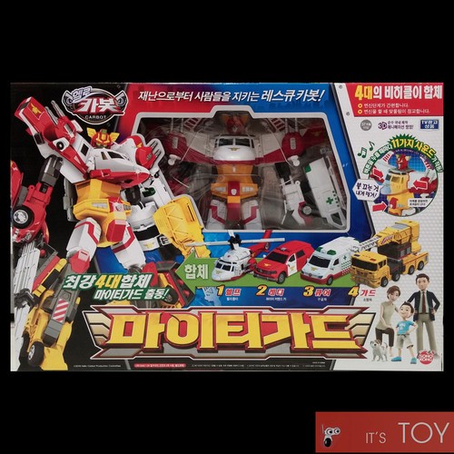 Hello Carbot Mighty Guard Mightyguard Transforming Robot Figure Car ...