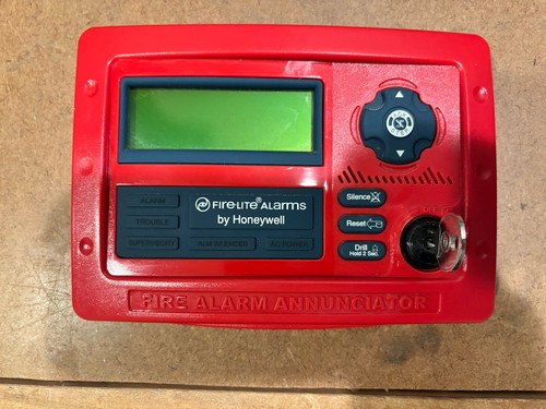 Fire-Lite ANN-80 LCD Remote Fire Alarm Annunciator USED With Key | eBay