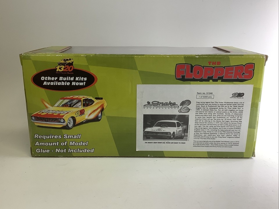 1320 1/24th The Floppers Professional Kit Don ‘Snake’ Prudhomme Army | eBay