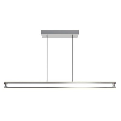AFX Lighting Cass Linear Pendant, LED 38W/4000LM/120V, Nickel ...