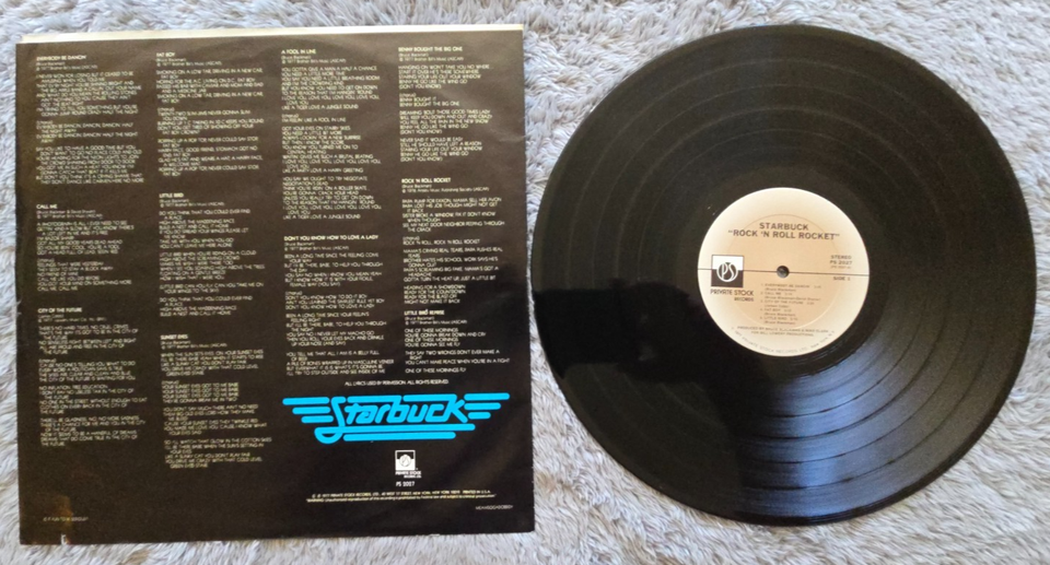 Vinyl LP - STARBUCK~Rock n' Roll Rocket | eBay