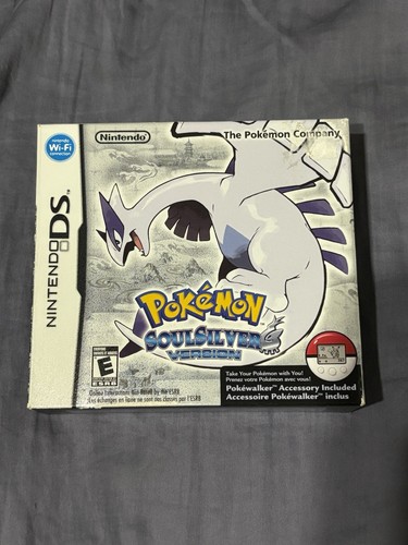 Pokemon Soul Silver Complete In Box With Pokewalker | eBay