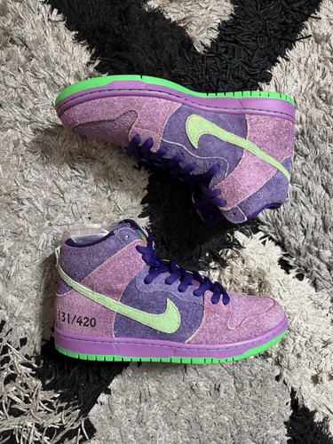 Size 9 - Nike Dunk High Pro SB Reverse Skunk Special Box /420 CW9971 ...