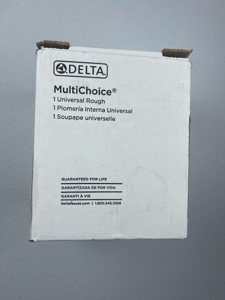 Delta R10000-UNBX Universal Tub & Shower Valve Body Rough-In Kit (LOT ...