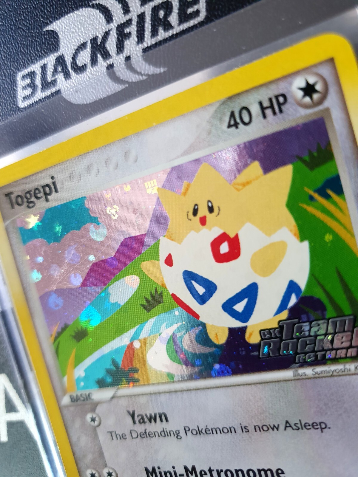 Pokemon Karte Togepi Holo STAMPED 50/109 - EX Team Rocket Returns ...