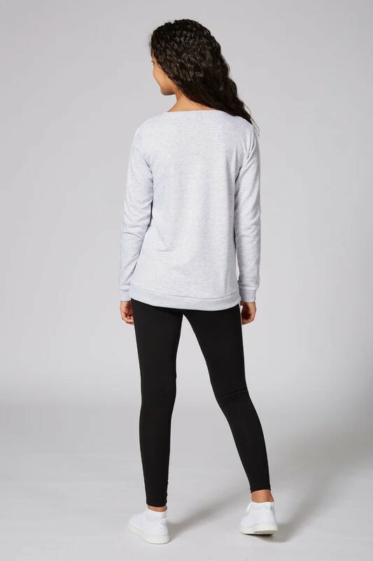 PINEAPPLE Dancewear Girls Mesh Monster Sweater Long Sleeved Dance ...