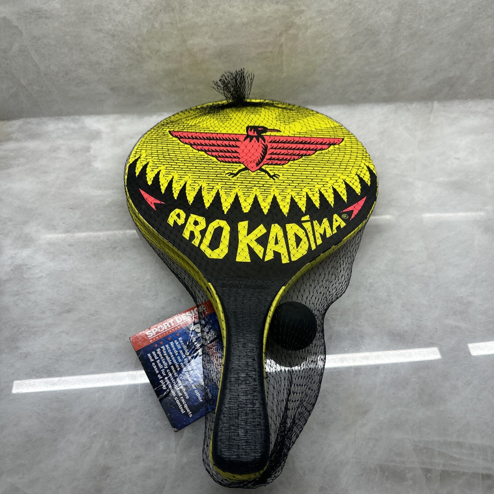 Sport Design Pro Kadima Paddle Pair Of 2 Paddles Paddleball Beach Set ...