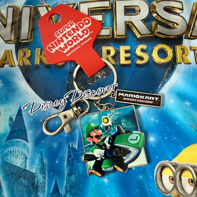 Disney Parks Universal Studios Keychain Super Mario Kart Luigi New | eBay