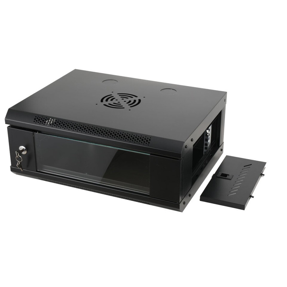 4U Rackmount Server Case 5404A 21.65×15.74×8.27inch floor/wall mounted ...