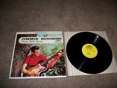 Jimmie Rodgers - Sings Folk Songs LP - FCS-9098 - NM VINYL IN SHRINK | eBay